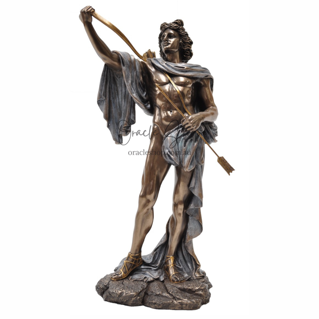 Apollo God of the Sun Bronze Statue – The Oracle Shop