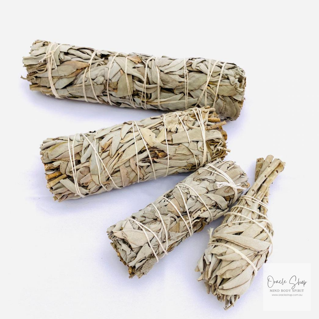 California White Sage - LARGE Sticks- Smudge Stick – The Oracle Shop